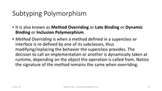 OOP - Polymorphism | PPT