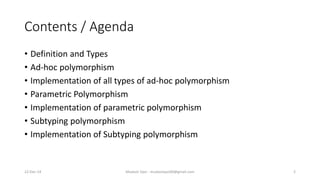 OOP - Polymorphism | PPT