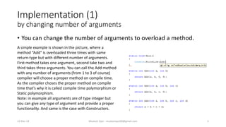 OOP - Polymorphism | PPT