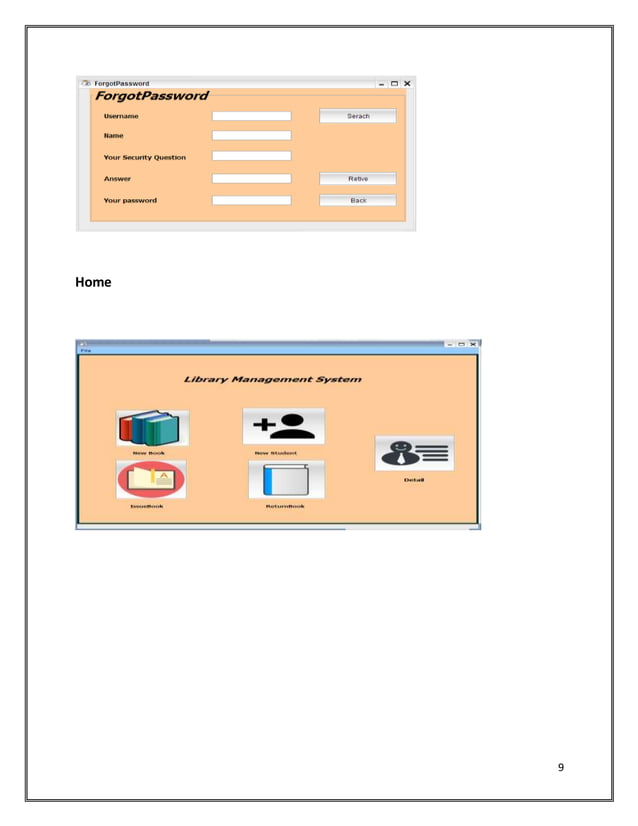 Library Management System Project Report | DOCX | Operating Systems ...