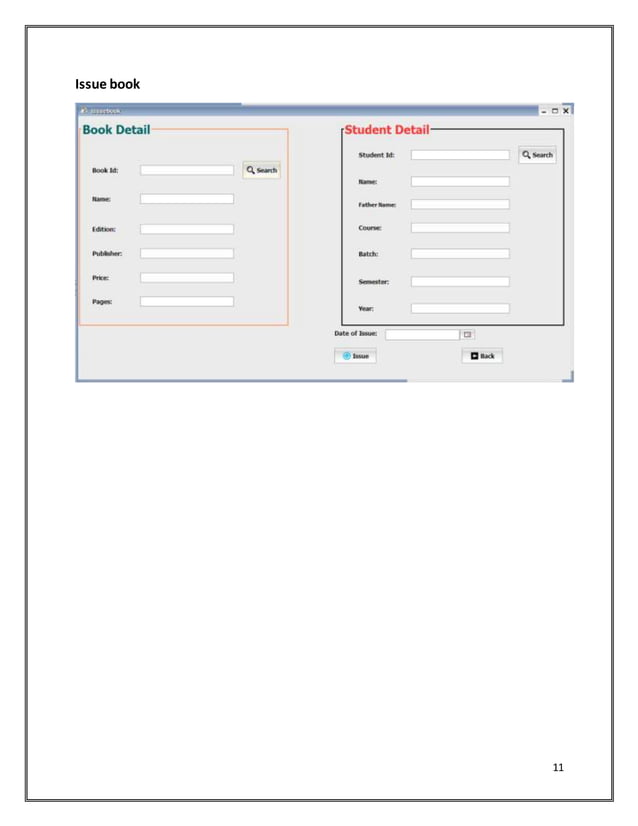 Library Management System Project Report | DOCX | Operating Systems ...