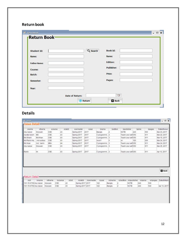 Library Management System Project Report | DOCX | Operating Systems ...