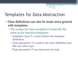 OOP - Templates | PPTX