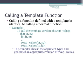 OOP - Templates | PPTX