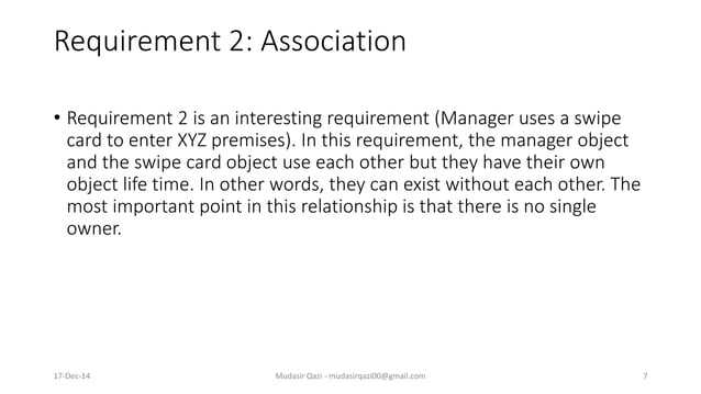 OOP - Understanding association, aggregation, composition and ... OOP - Understanding association, aggregation, composition and ...