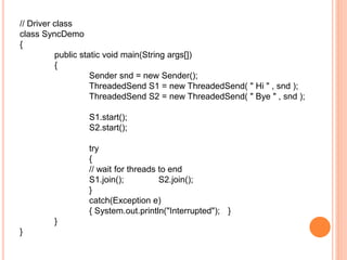 oop-unit-iv-ppt.ppt | Operating Systems | Computer Software and Applications
