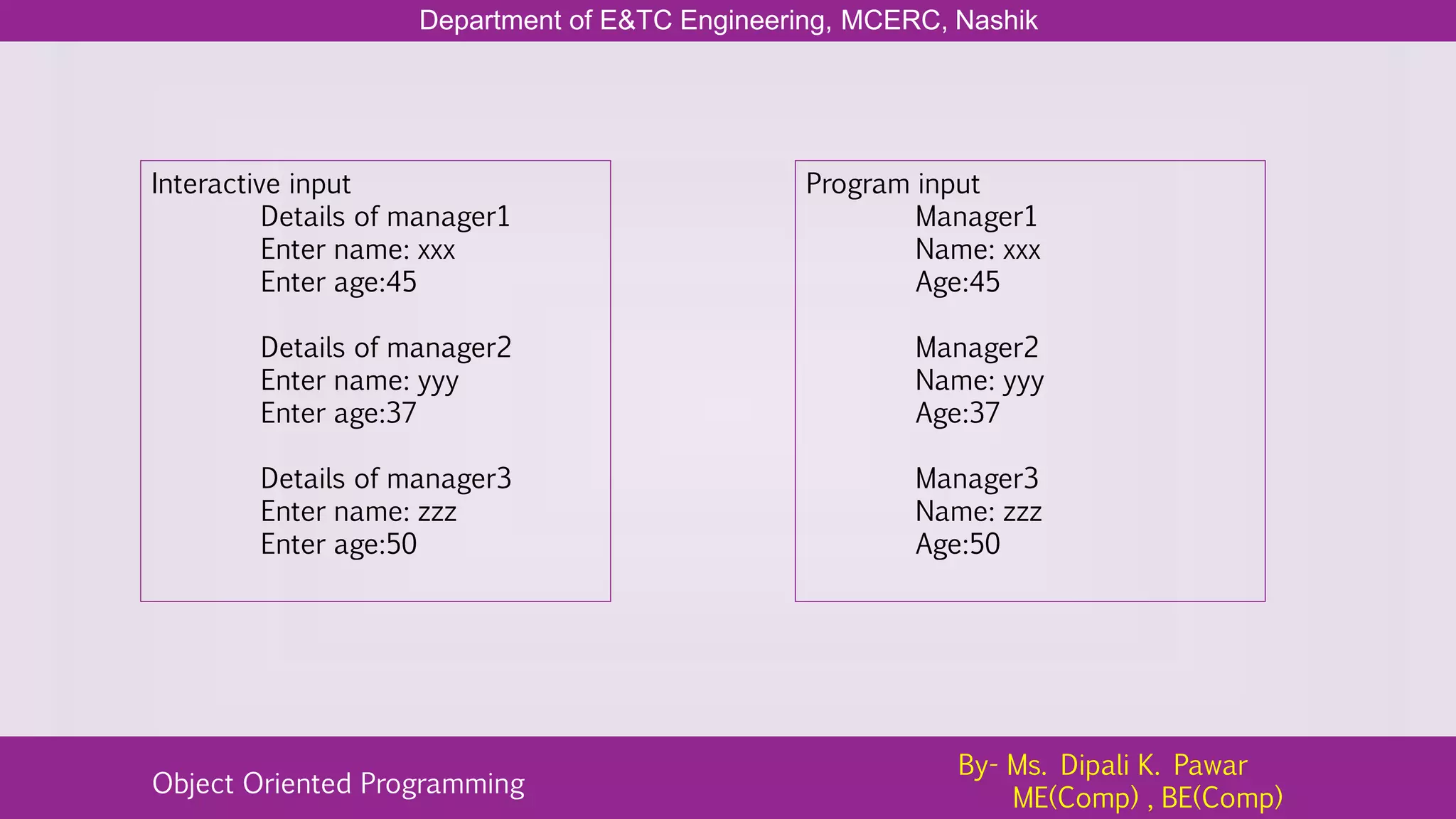 OOP Unit 2 - Classes and Object | PPTX | Programming Languages | Computing