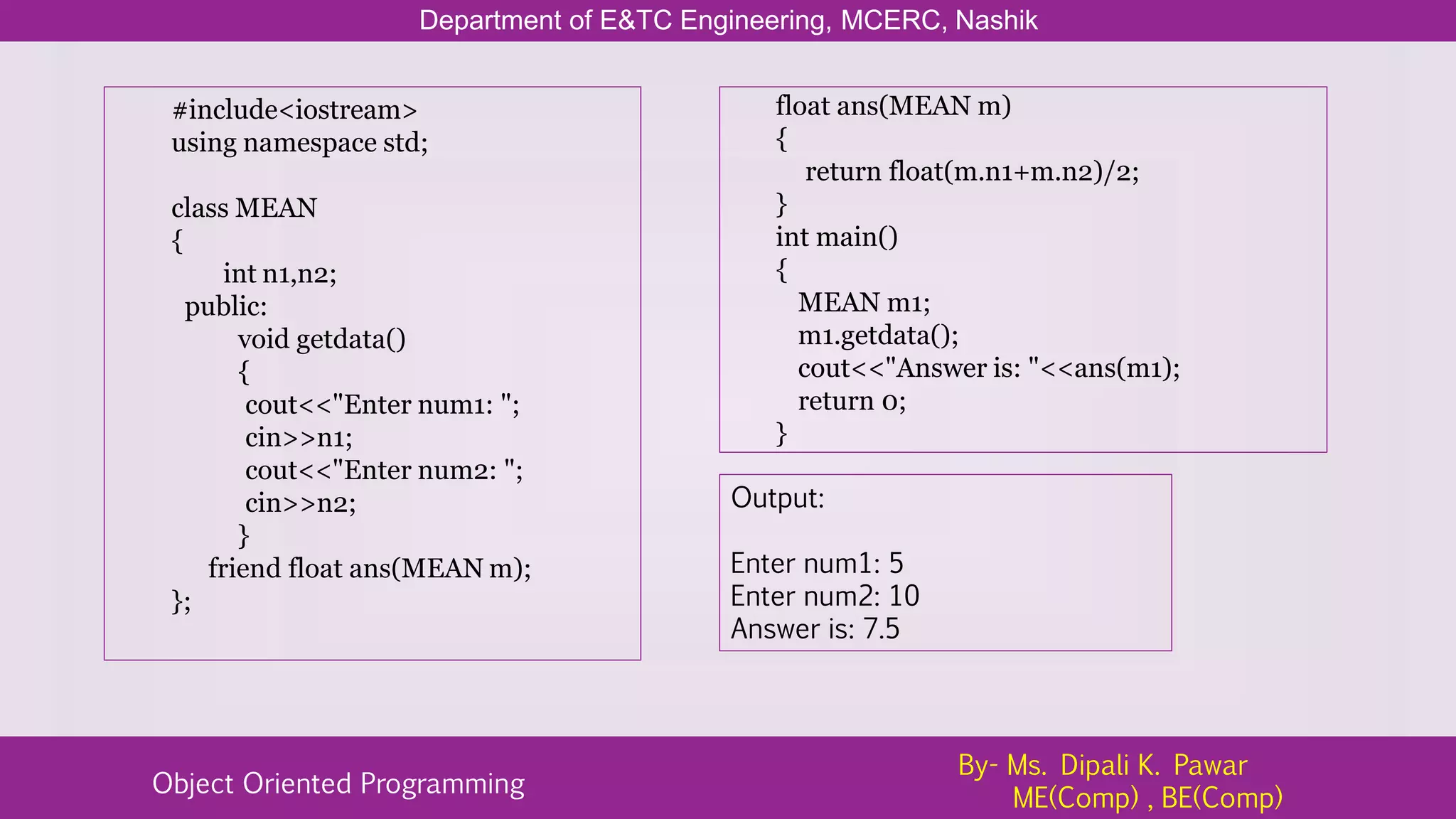 OOP Unit 2 - Classes and Object | PPTX | Programming Languages | Computing