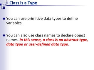 Oop objects_classes | PPT