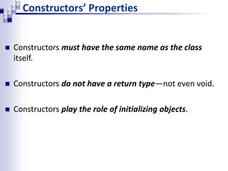 Oop objects_classes | PPT