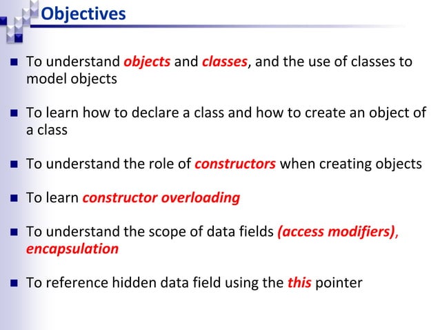 Oop objects_classes | PPTX