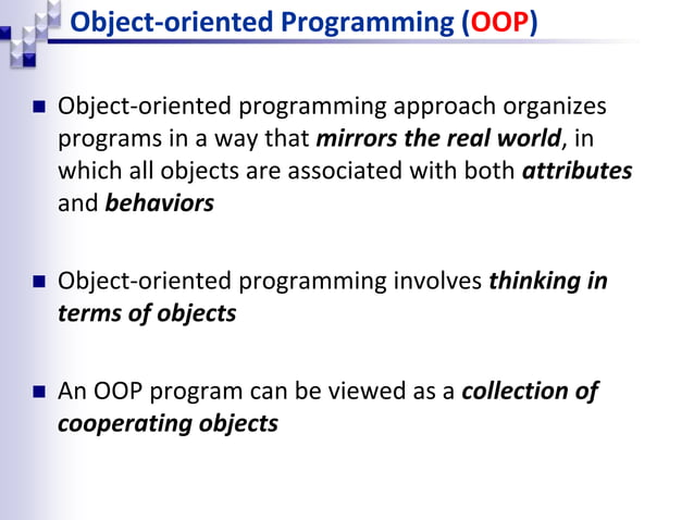 Oop objects_classes | PPTX