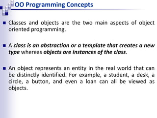 Oop objects_classes | PPTX