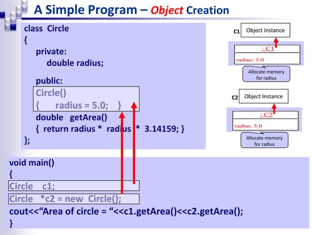 oop objects_classes | PPT