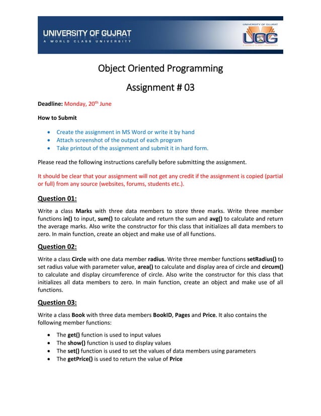 OOP Assignment 03.pdf