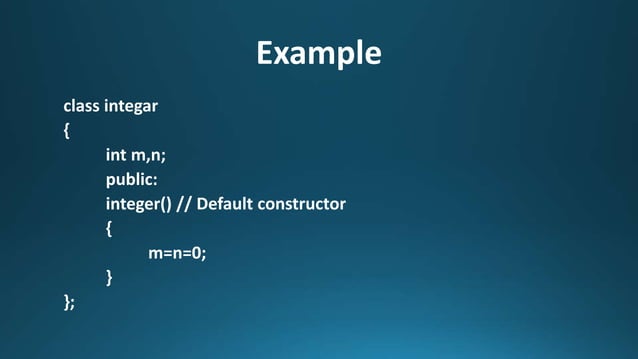 Constructor and Types of Constructors | PPTX | Programming Languages | Computing