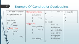Constructors and Destructors | PPTX | Programming Languages | Computing