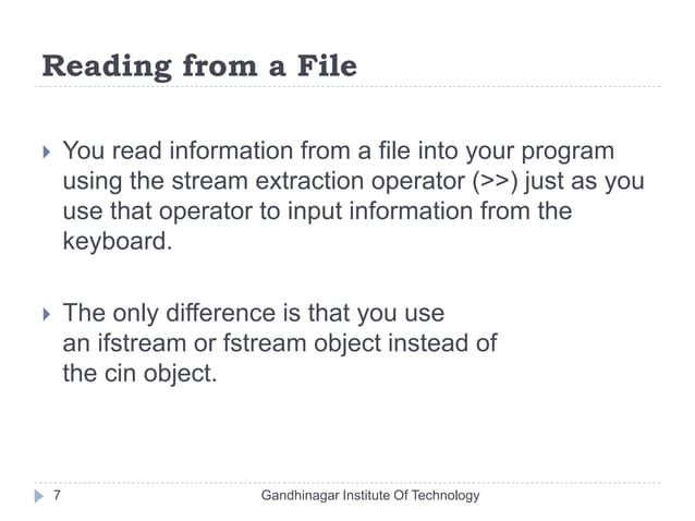 file management functions | PPTX
