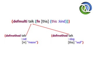Functional OOP, Clojure style | PPT