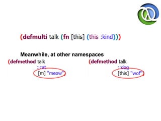 Functional OOP, Clojure style | PPT