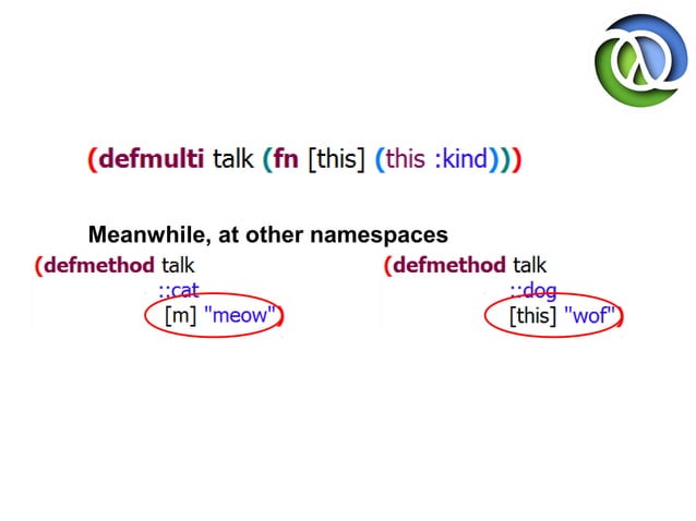 Functional OOP, Clojure style