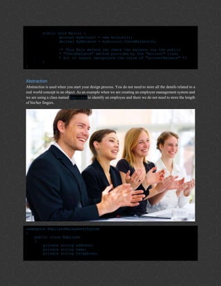 OOP Concepets and UML Class Diagrams | PDF