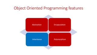 Introduction to OOP concepts | PPT