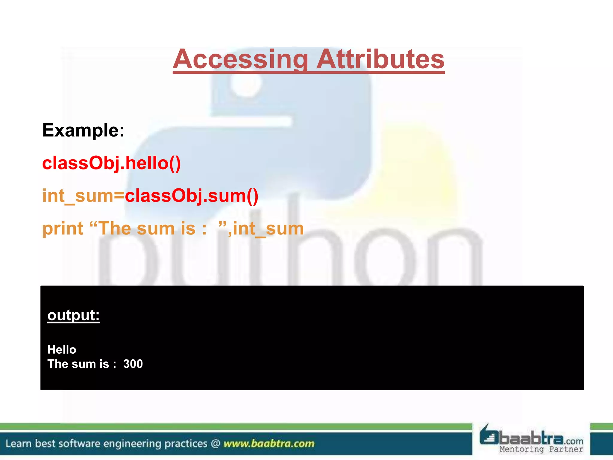 Oop Concepts In Python Pptx Programming Languages Computing 7530