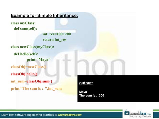 Oop concepts in python | PPTX | Programming Languages | Computing