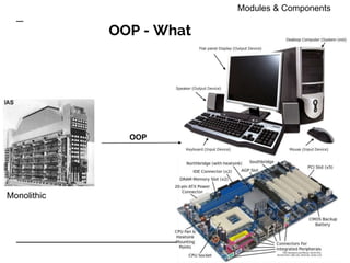 OOp, core language & principles | PPTX
