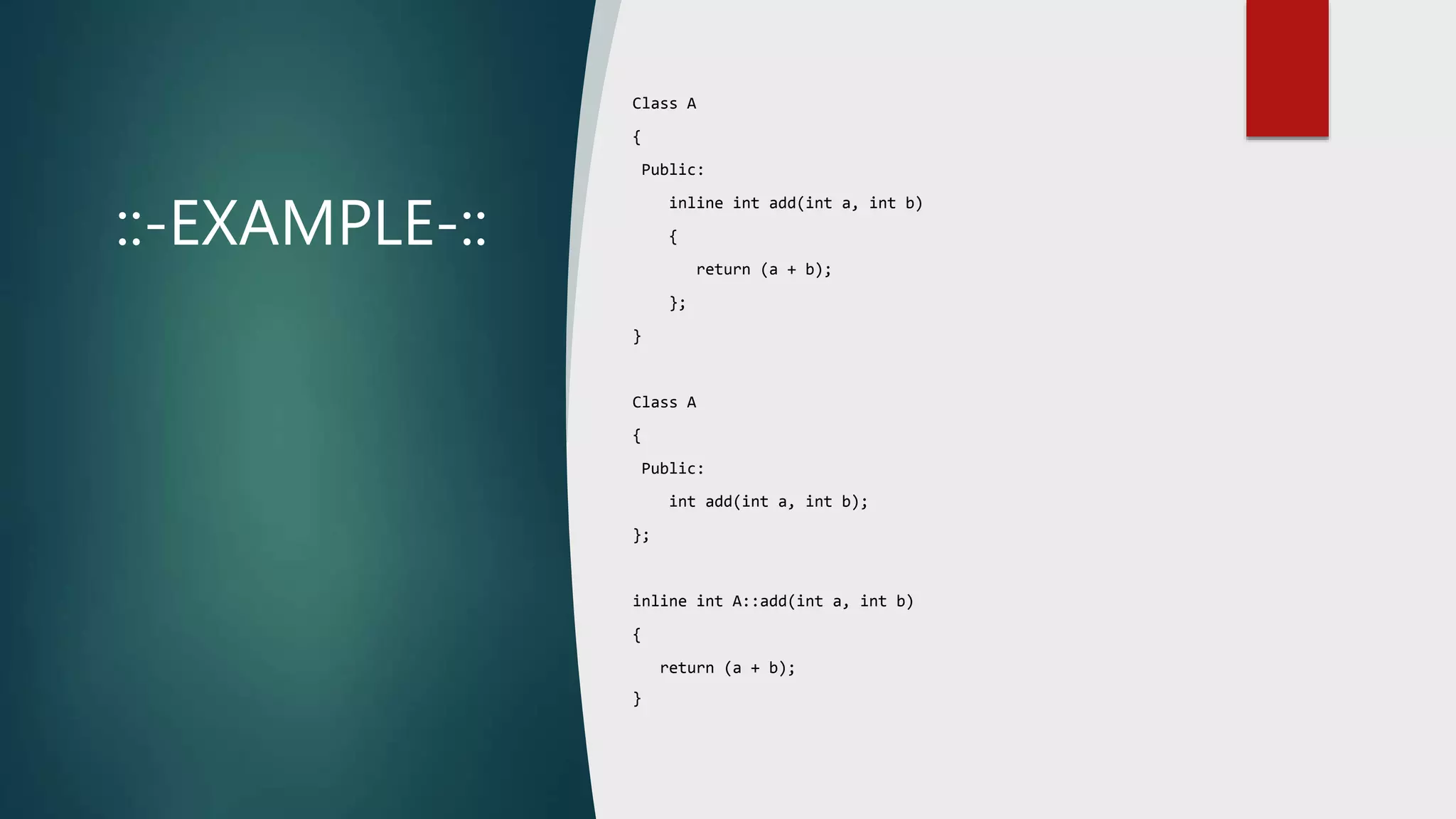 Inline functions | PPT