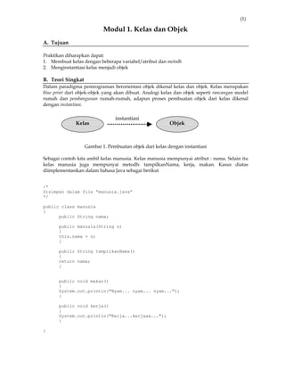 Oop dengan java | PDF