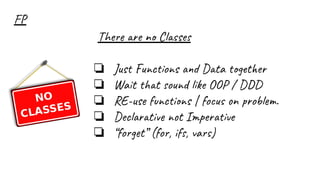 OOP Design & FP Design | PPT