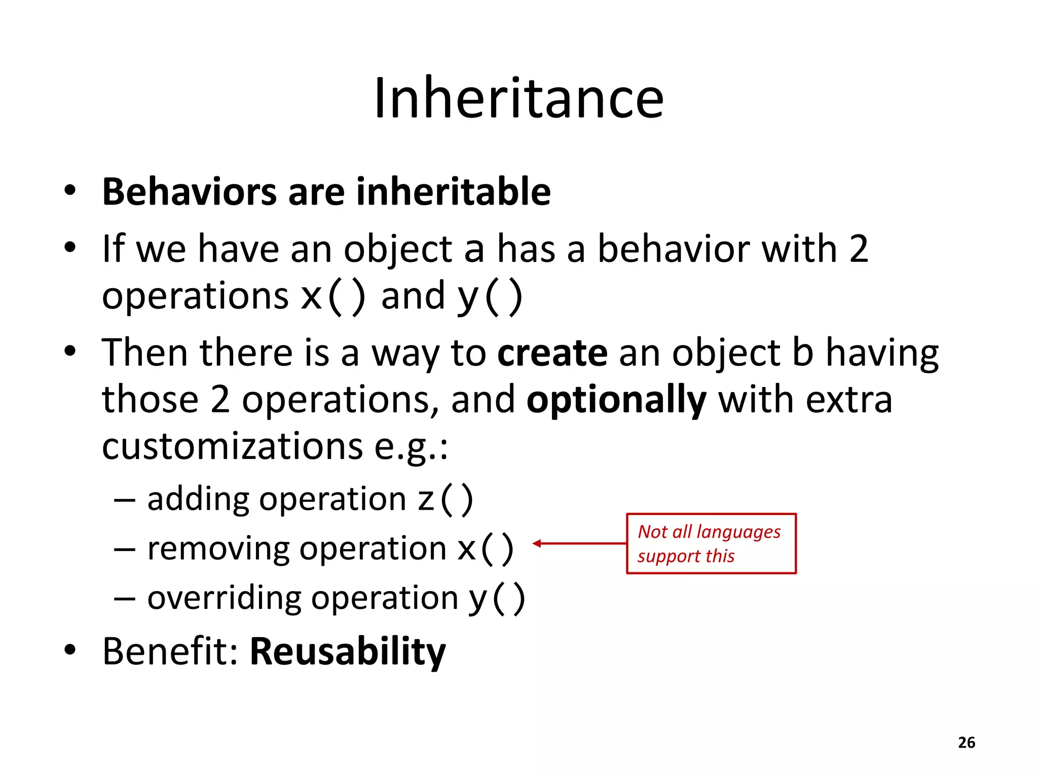 OOP History and Core Concepts | PPTX