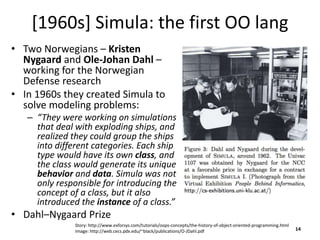 OOP History and Core Concepts | PPTX