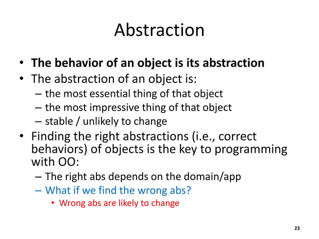 OOP History and Core Concepts | PPTX