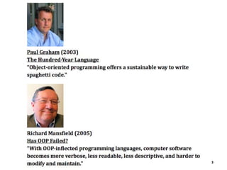 OOP History and Core Concepts | PPTX