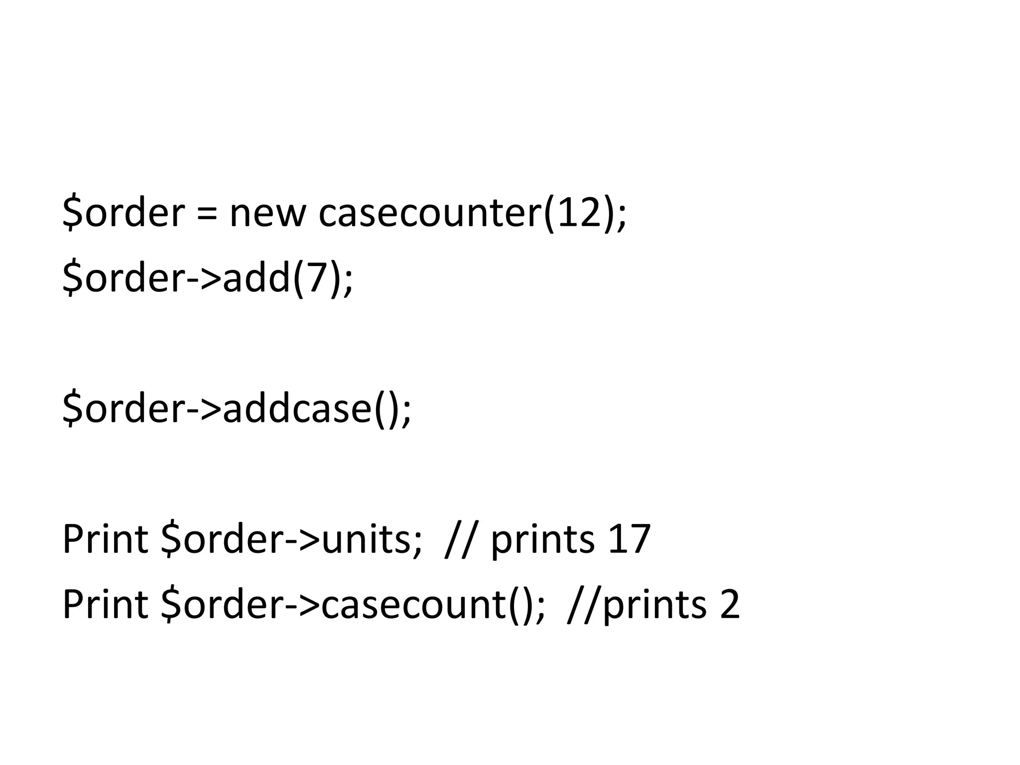 Object Oriented PHP - PART-2 | PPT Object Oriented PHP - PART-2 | PPT