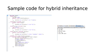 Oops (inheritance&interface) | PDF
