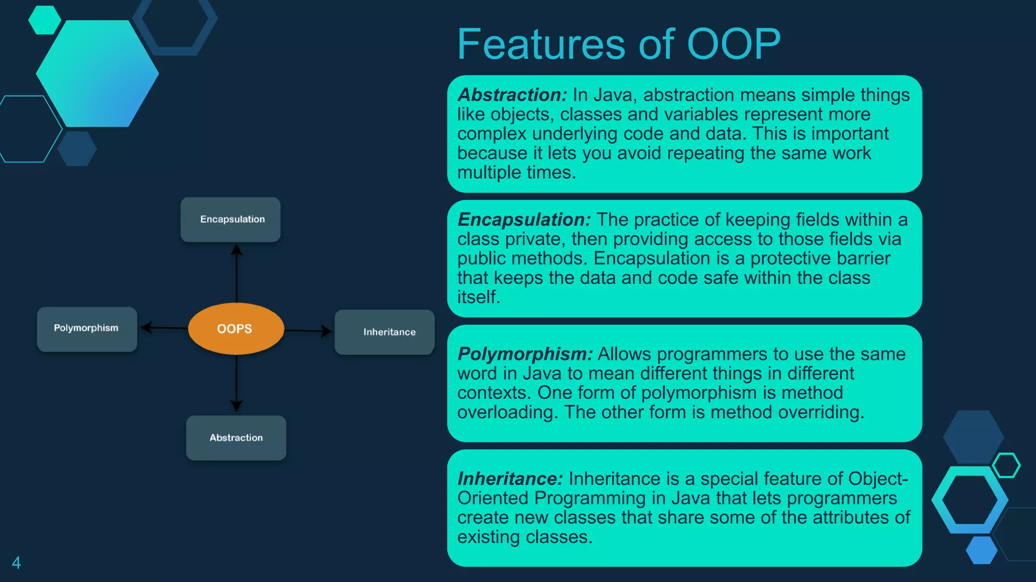 Oop In Java Presentation Pptx