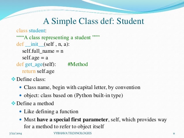Object Oriented Programming In Python
