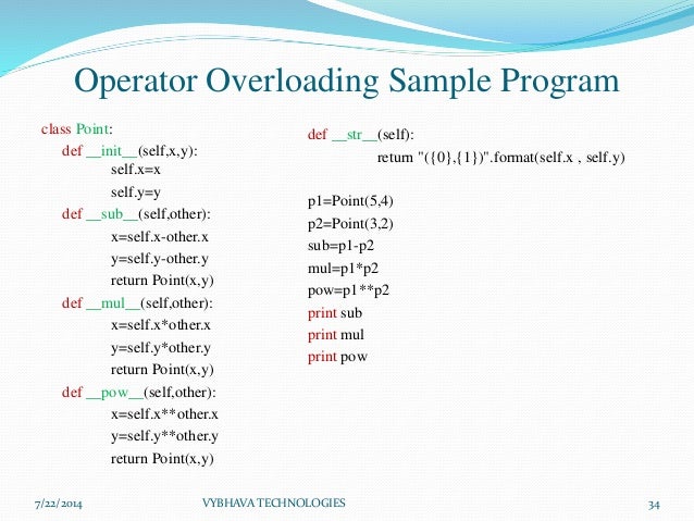 Object Oriented Programming in Python