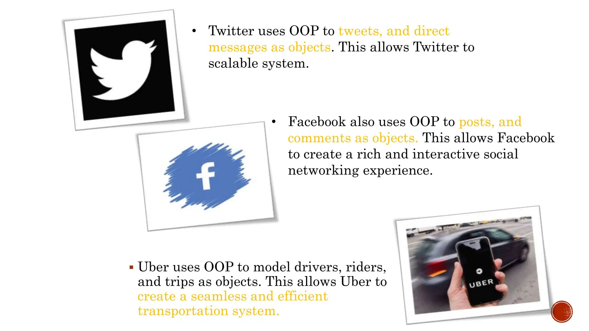 Object-Oriented Programming in Real world Applications | PPTX