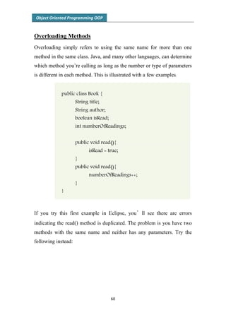 OOP Java | PDF