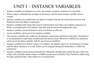 OOPJ_PPT1, Inheritance, Encapsulation Polymorphism Static Variables.pptx