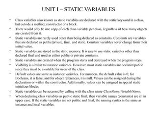 OOPJ_PPT1, Inheritance, Encapsulation Polymorphism Static Variables.pptx