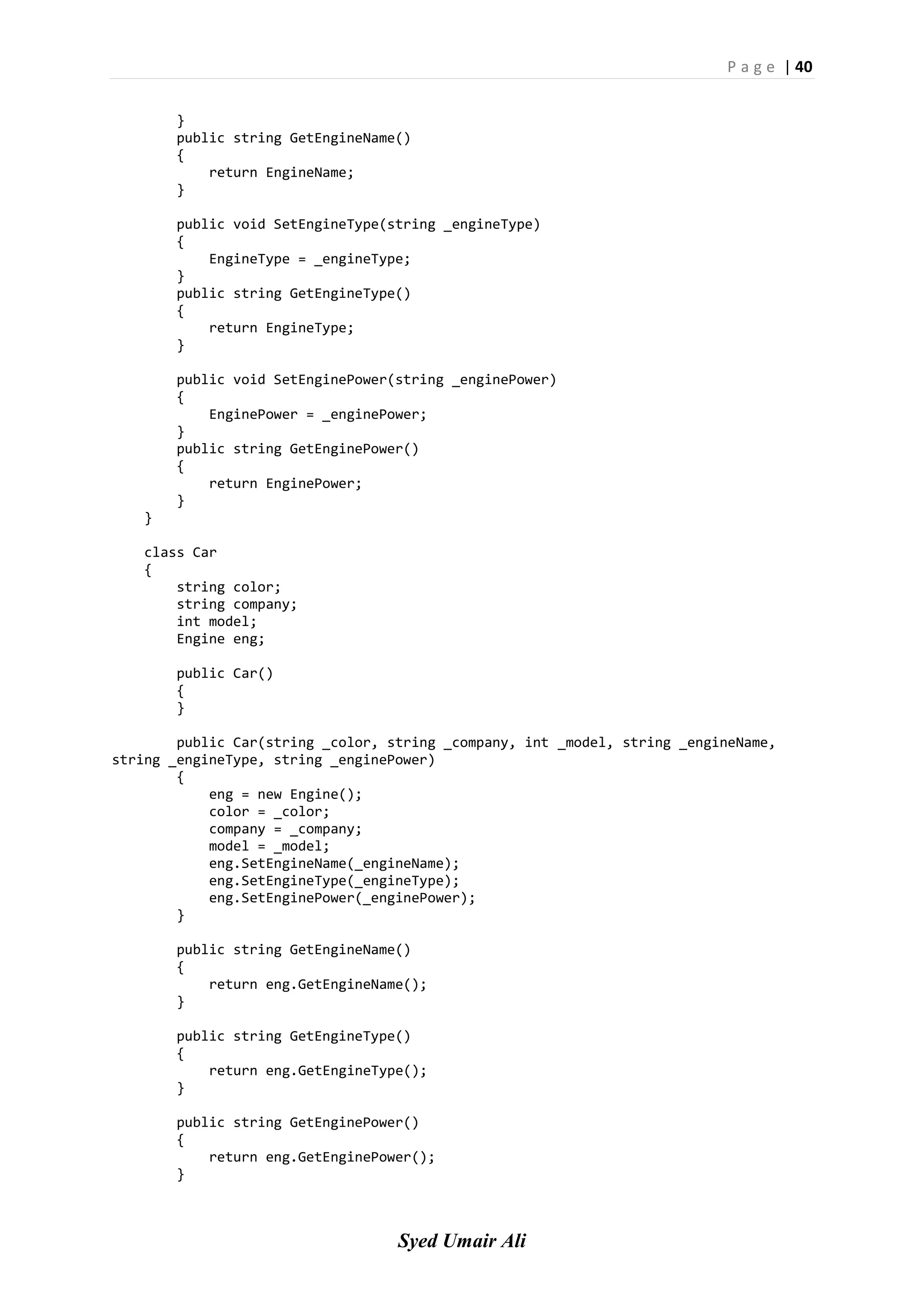 Object Oriented Programming with C# | PDF