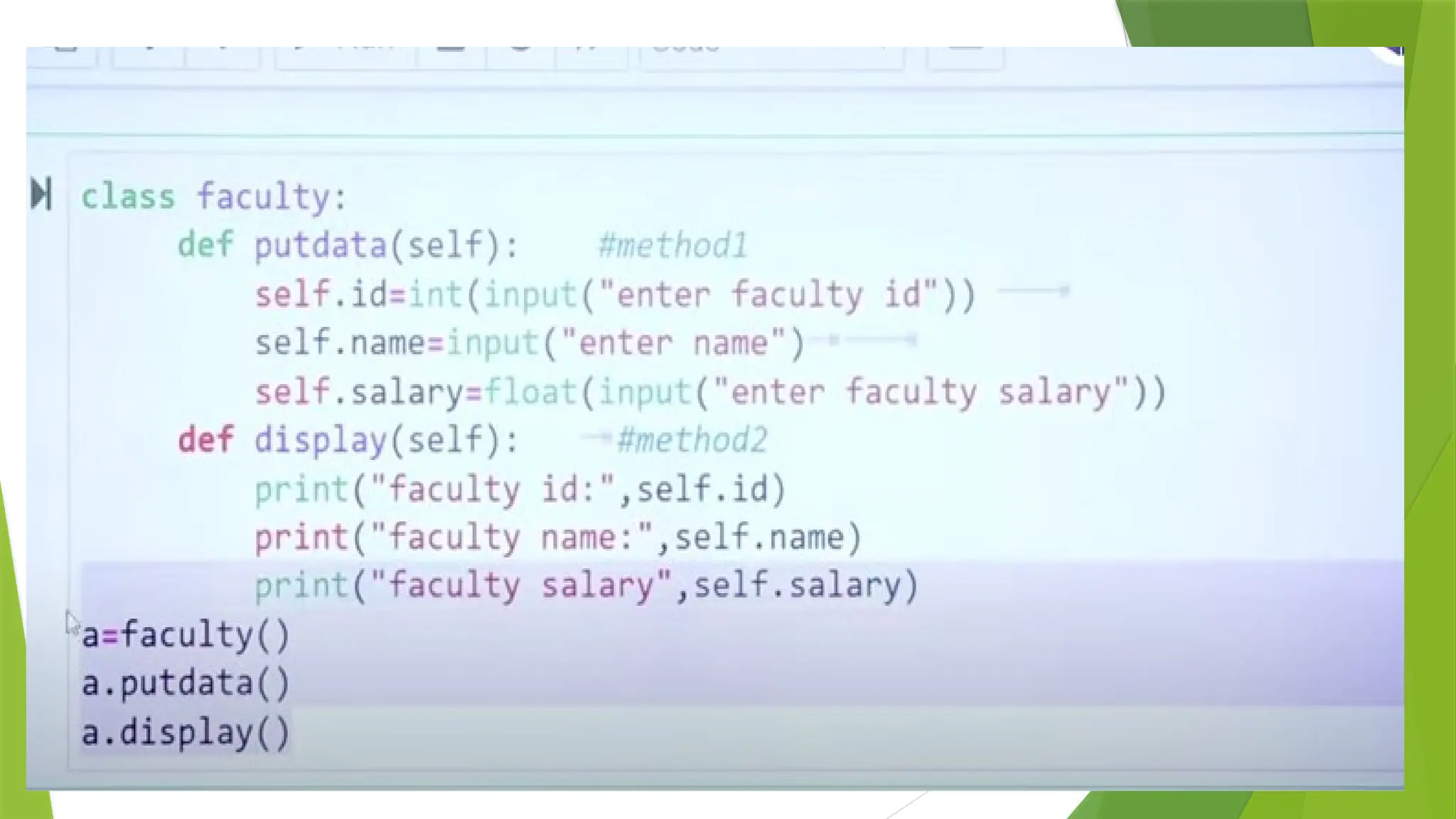 (Oop) object oriented programming (python coding) | PPT (Oop) object oriented programming (python coding) | PPT