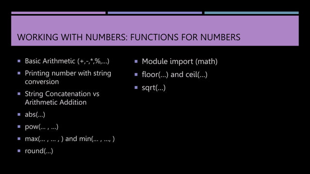 (OOP Lec2) Basics of Python Programming.pptx
