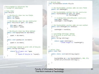 Inheritance in Java | PPT